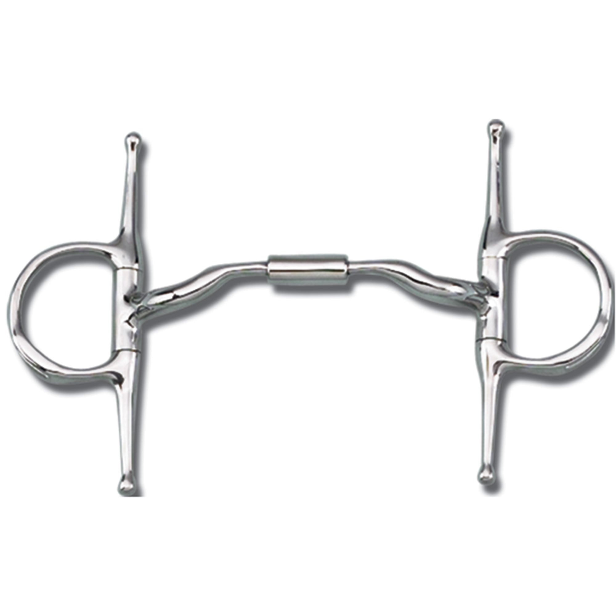 Myler Full Cheek with Hooks Low Port Comfort Snaffle MB 04 – Saddles N ...